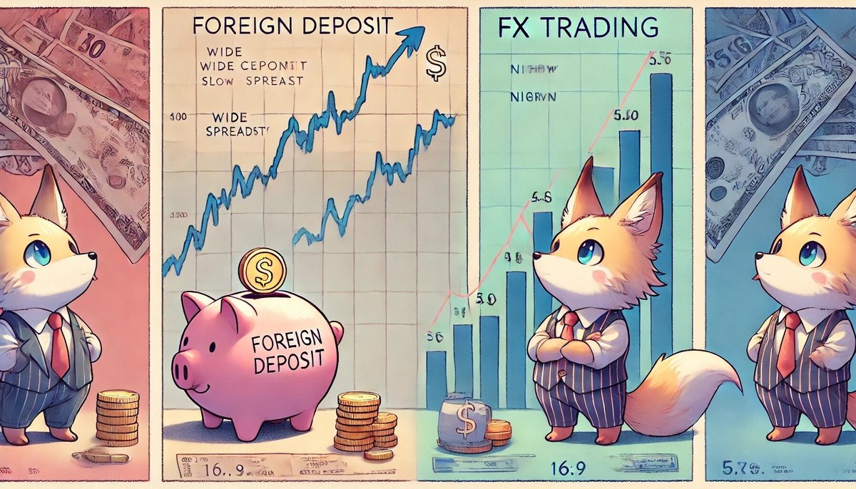 外貨預金は手数料が高いから、低スプレッドのFXで外貨預金できるか考察してみた｜RootCauseFX【公式】検証・練習ソフト・FXトレード支援ツール