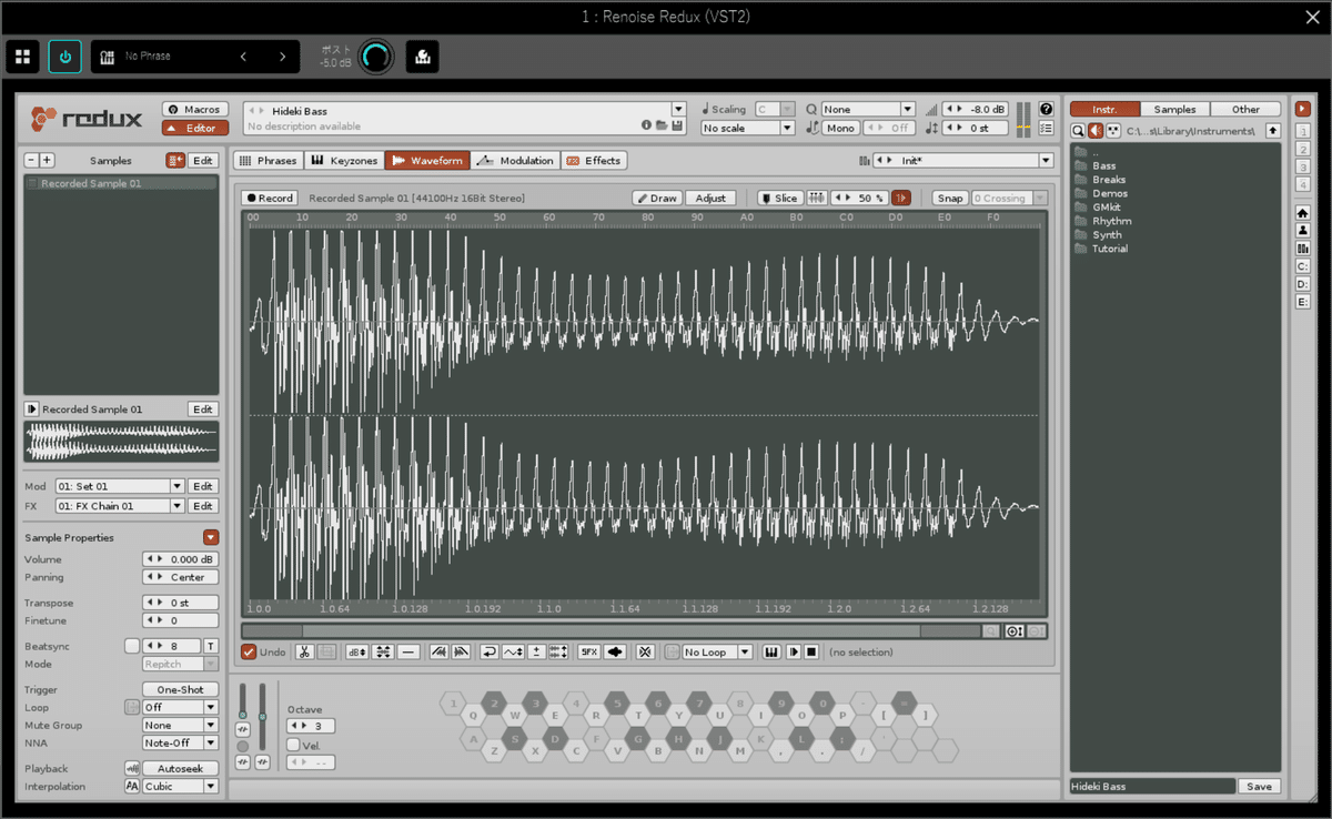 Renoise: 軽量かつ強力なDTMソフト！トラッカーで広がる音楽制作の可能性｜Hideki Saito