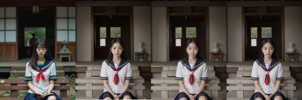 【SD1.5】典型的な日本セーラー服LoRAを作る｜Catapp-Art3D