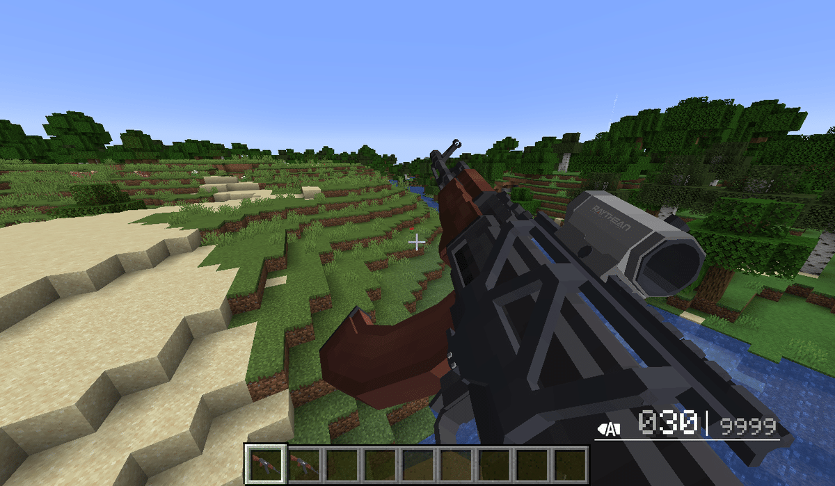 Minecraft Mod導入プレイ記録「Timeless and Classic Guns Mod」｜みらがの