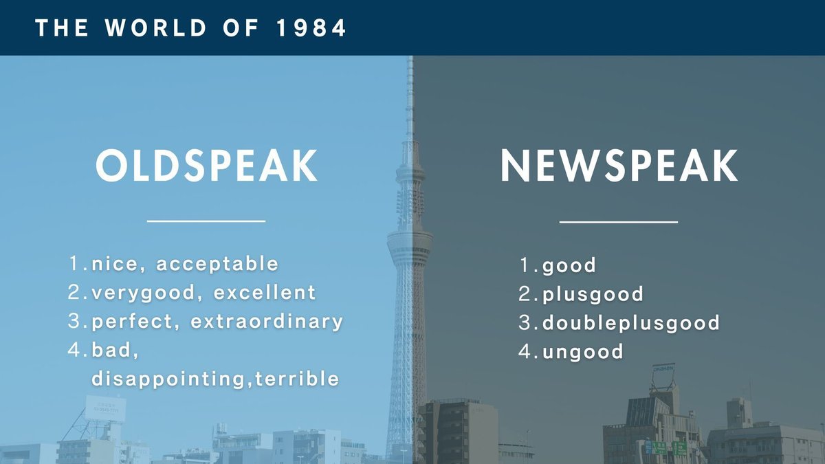 #16 Considering the Power of Language: Through 1984 and My Story ...