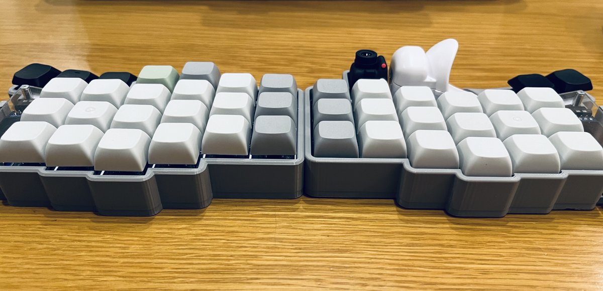 Keyball44｜キースイッチ交換でロープロファイル化へ｜mame