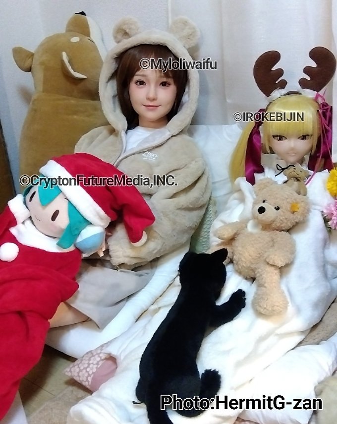 初音ミクレナ！玲奈っちと変態ﾌｨｸﾄｾｸｼｭｱﾙの夜｜©HermitG-zan : A sort of Fictosexuality MtF