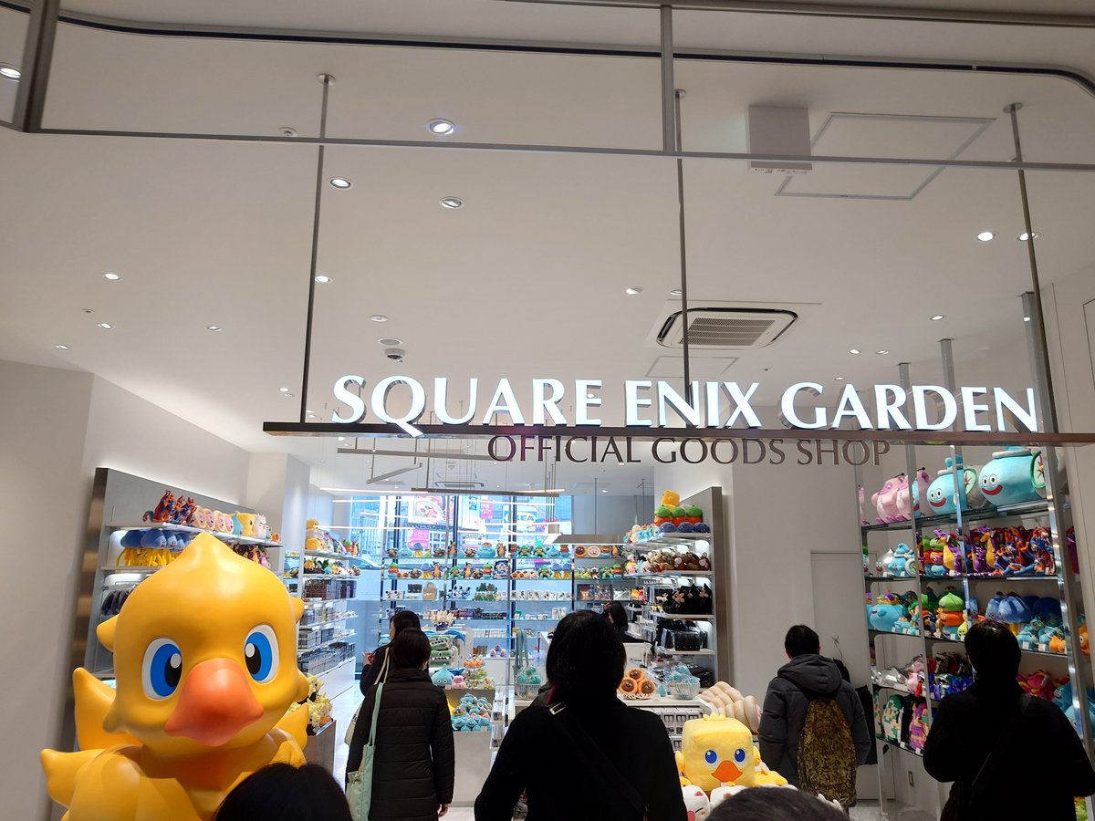 2024.12.19 SQUARE ENIX GARDENオープン初日｜SHAR