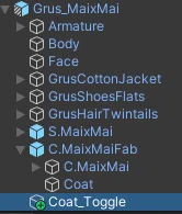 Modular Avatarでの衣装の出入方法｜aji