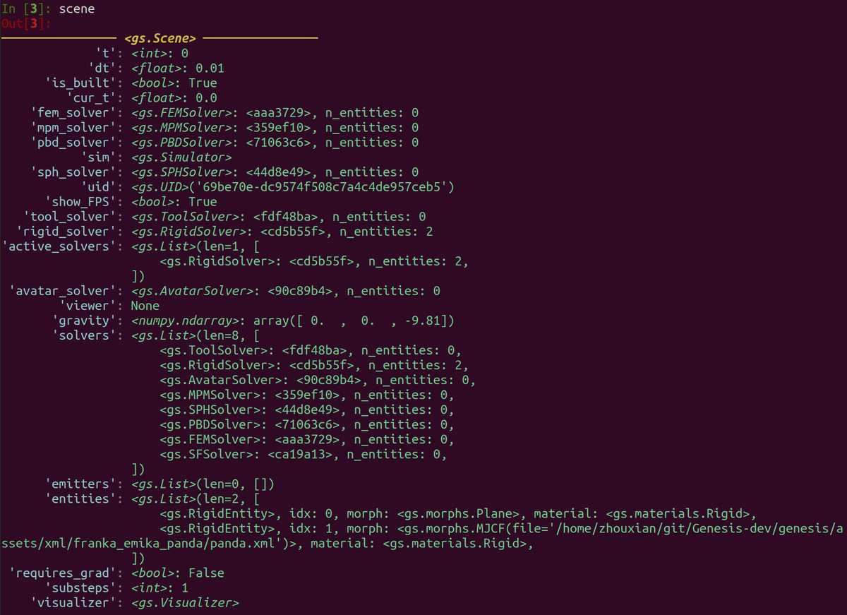 Genesis 入門 (8) - インタラクティブ情報へのアクセスとデバッグ｜npaka