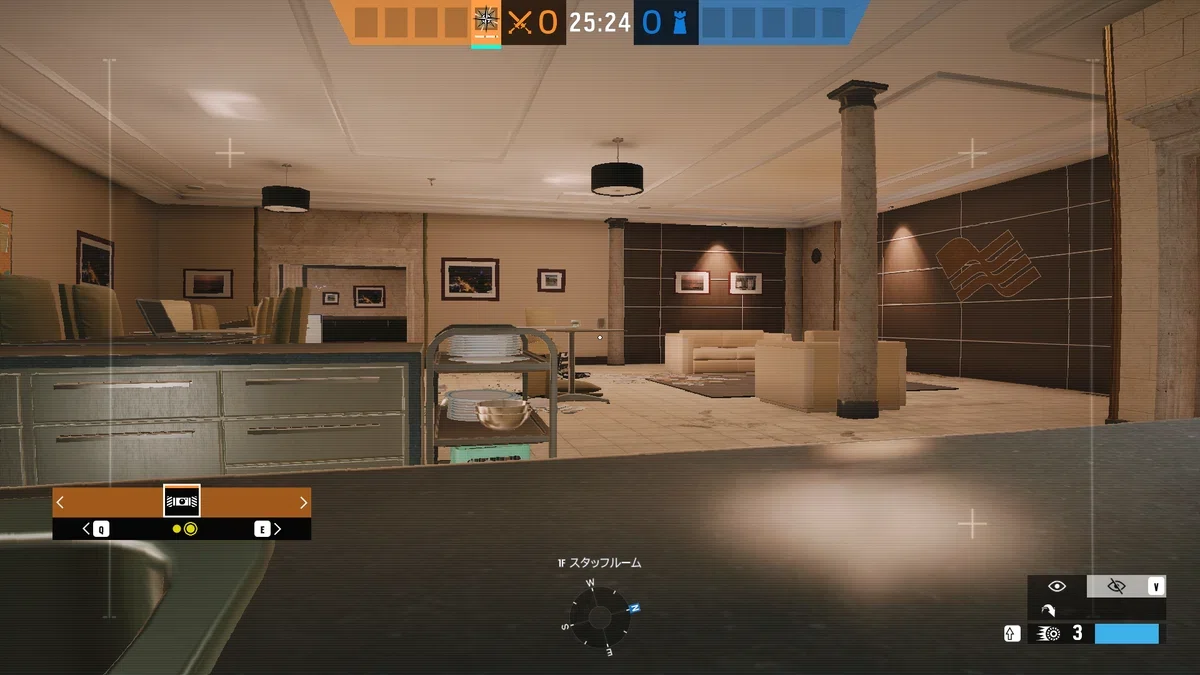 R6S e-Textbook MapKnowledge Attack Bank-Basement｜okomesh