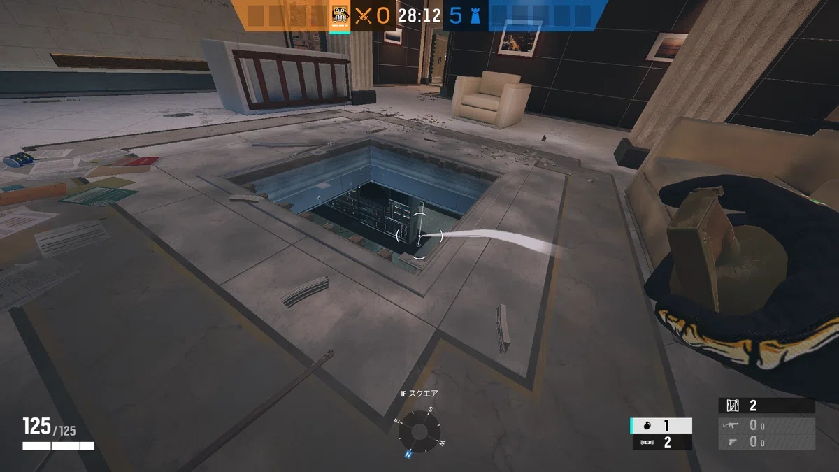R6S e-Textbook MapKnowledge Attack Bank-Basement｜okomesh