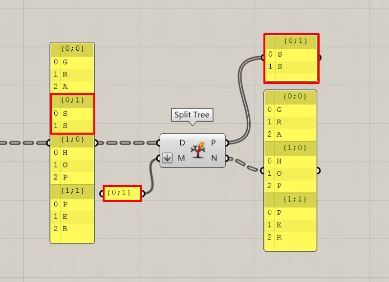 【Grasshopper】抽出するコンポーネント集【パターン/階層編】｜N子/IU BIM STUDIO