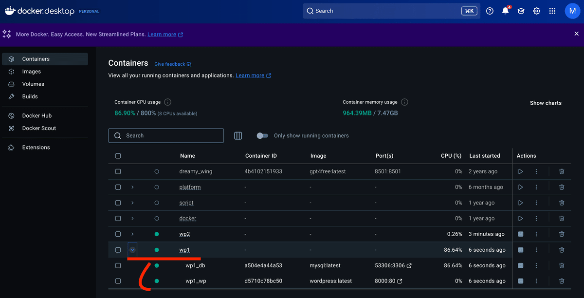 Docker で WordPress を 構築してみよう ( 儲かる WordPress プラグイン開発 )｜まむばる@バンドマン
