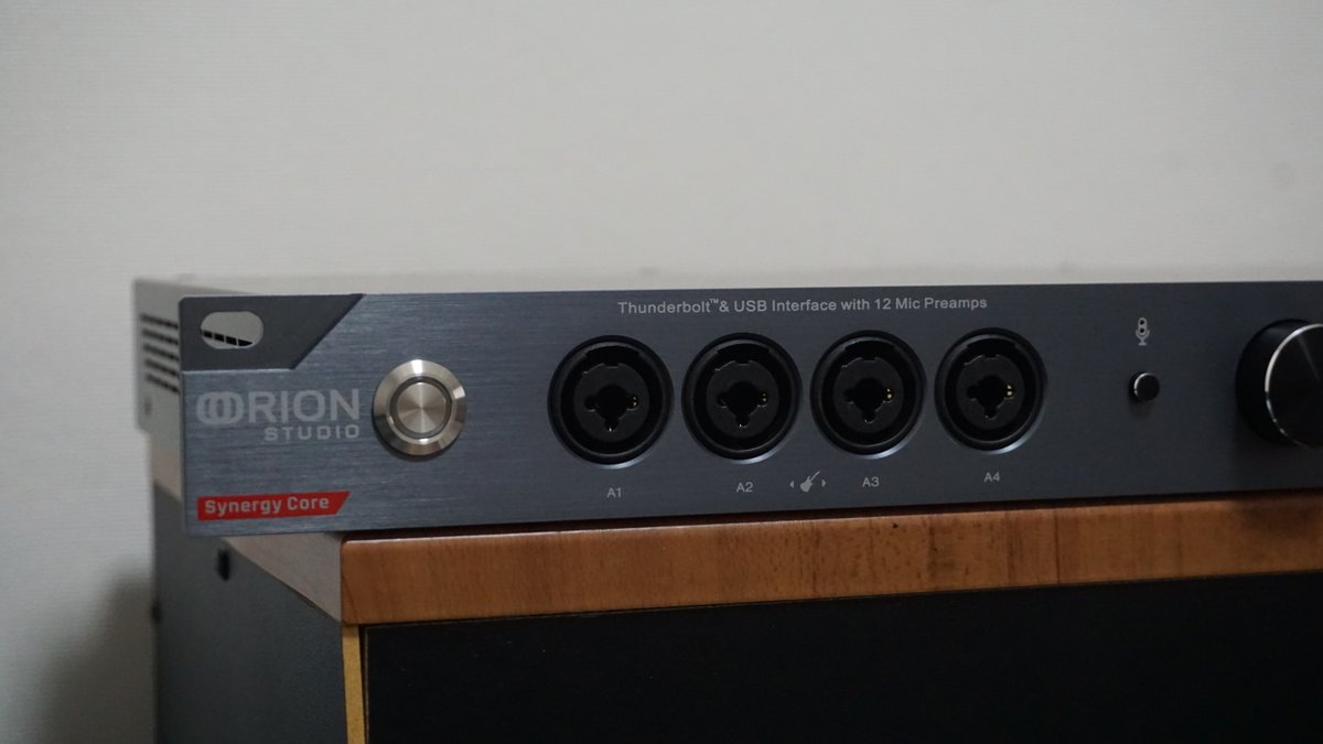 新しいオーディオインターフェイス買ったよ！なお話【Antelope Orion Studio SC】｜レーシー@曲を作る航海士&Vtuber