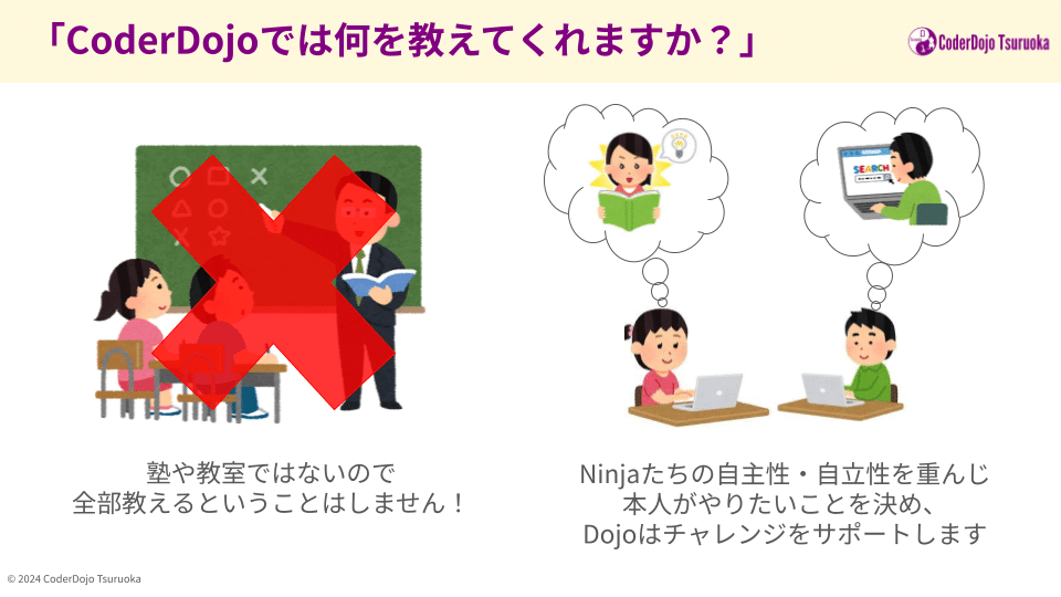CoderDojo Tsuruokaの2024年振り返りと今後のチャレンジ｜Yoshihisa SATO(よしきゅー)