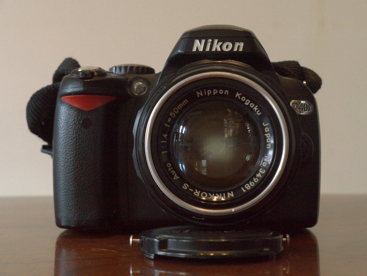 Nikon 一眼レフCCD機 D70 D40x と オールドニッコール｜らいだぁ～