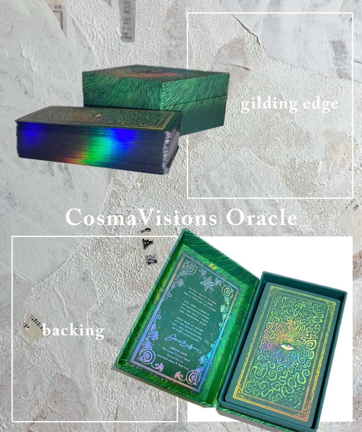 私の最推しデッキ【Cosma Visions Oracle】の魅力を一方的に語る｜D.azureus Tarot 吉田 ｜占い師