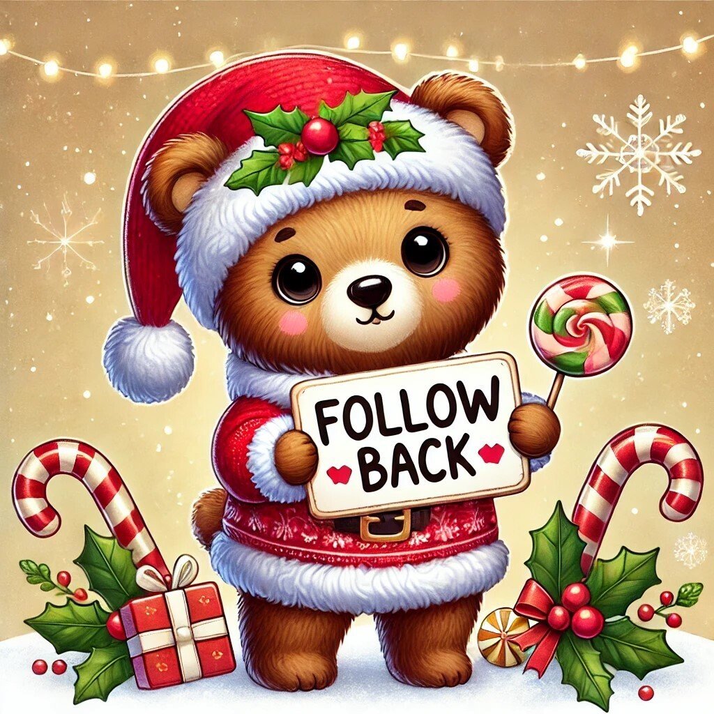 クリスマスはフォロバします（生成AI)｜りお ライター｜BANSO Works