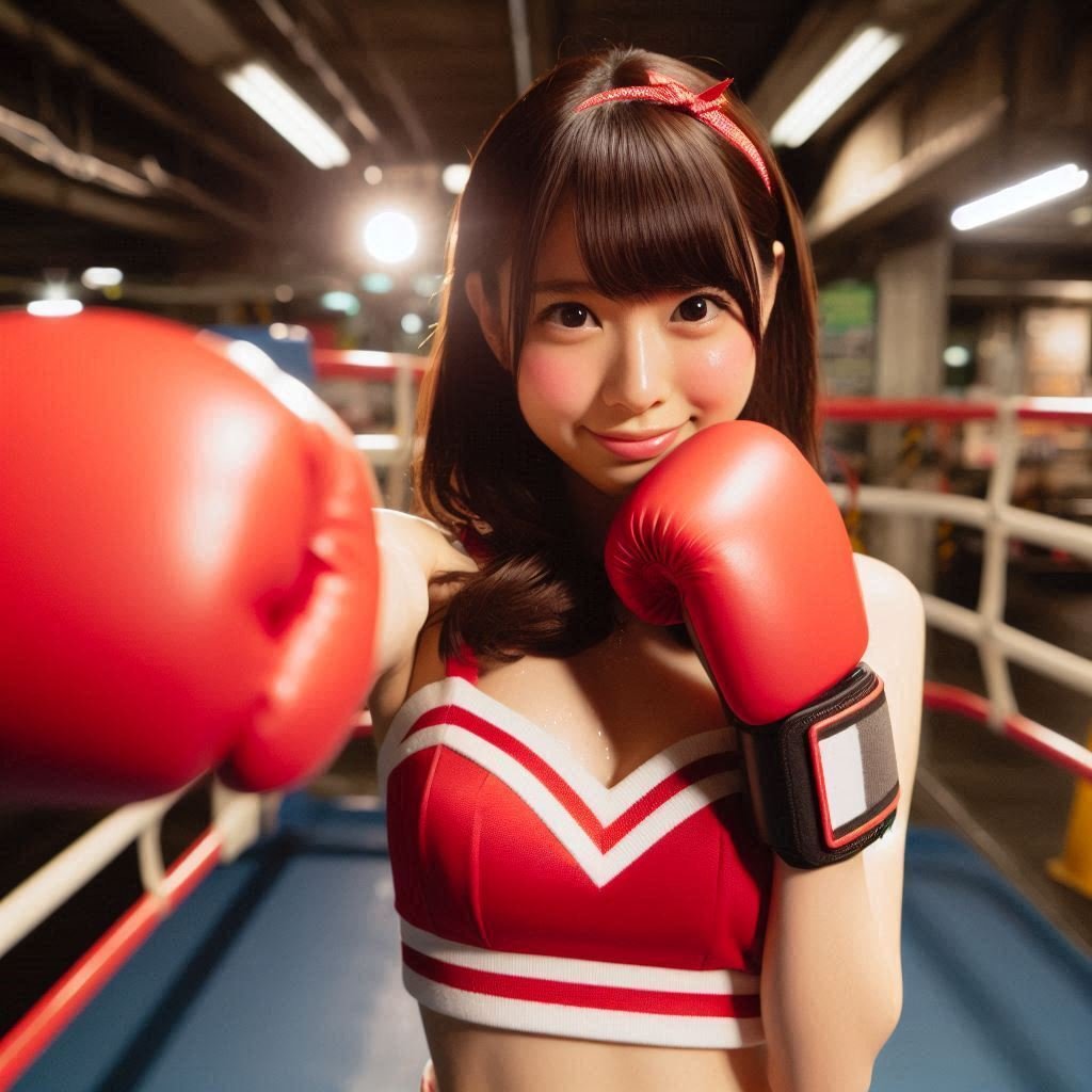 RED and RED（赤女子ボクサー）｜Q-MiMi