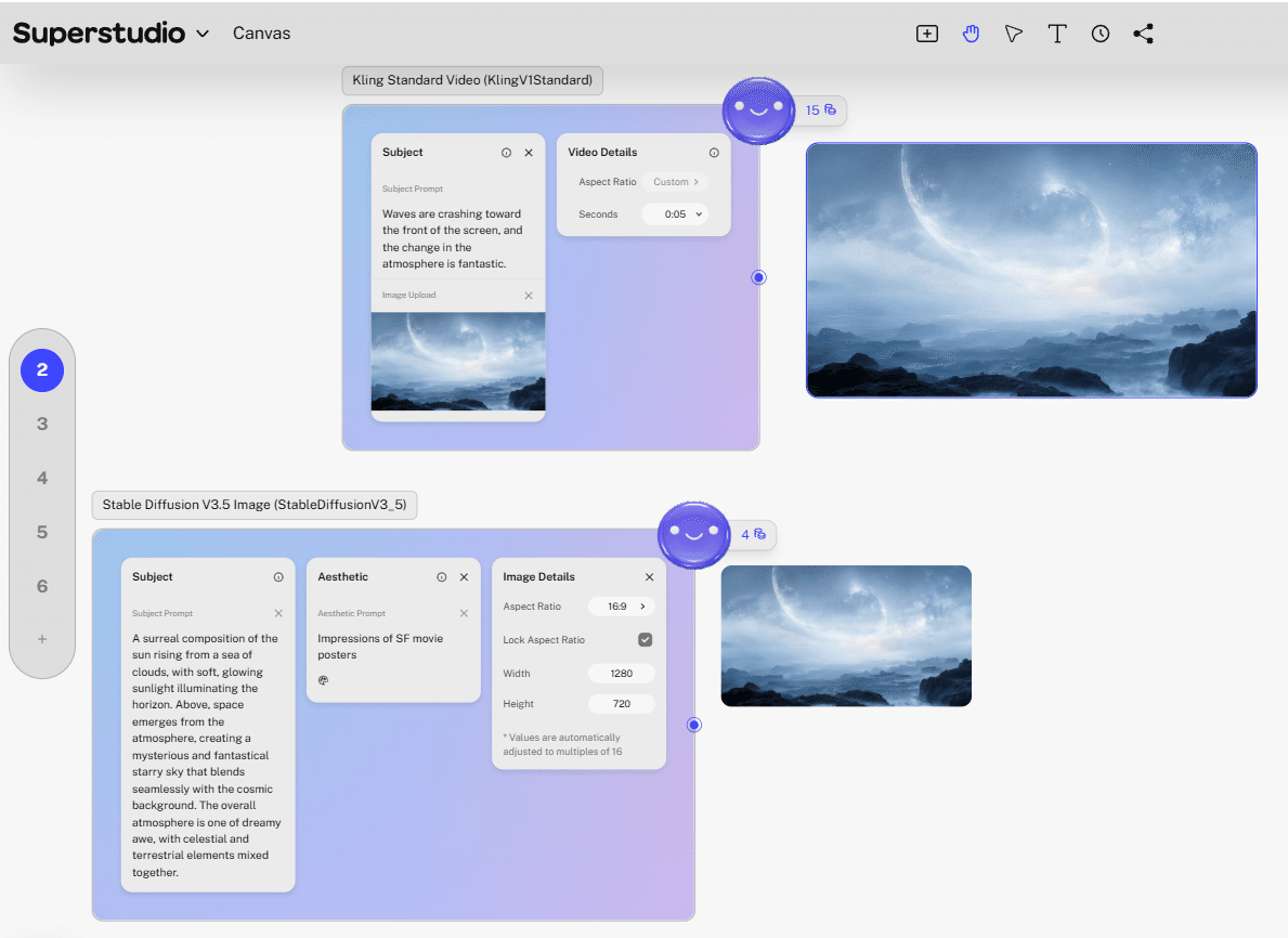Kaiber発のジェネレーティブAI統合プラットフォーム『Superstudio』とは？ 映像・画像・音声を一括生成する次世代ツール解説｜One More Vision