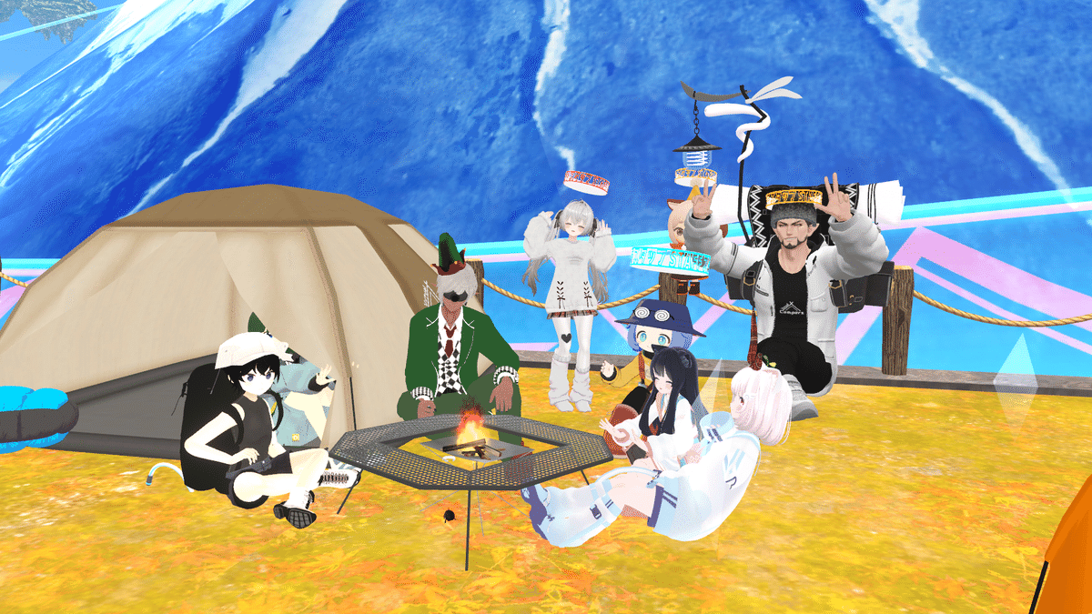 Virtual Campers × Vket at KEEN コミュニティコラボ開催｜ミィたん