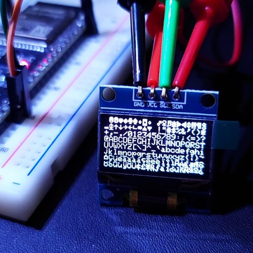 ESP32でOLEDディスプレイ試す(I2C SSD1306 SCL SDAの設定方法)｜えぬでんき