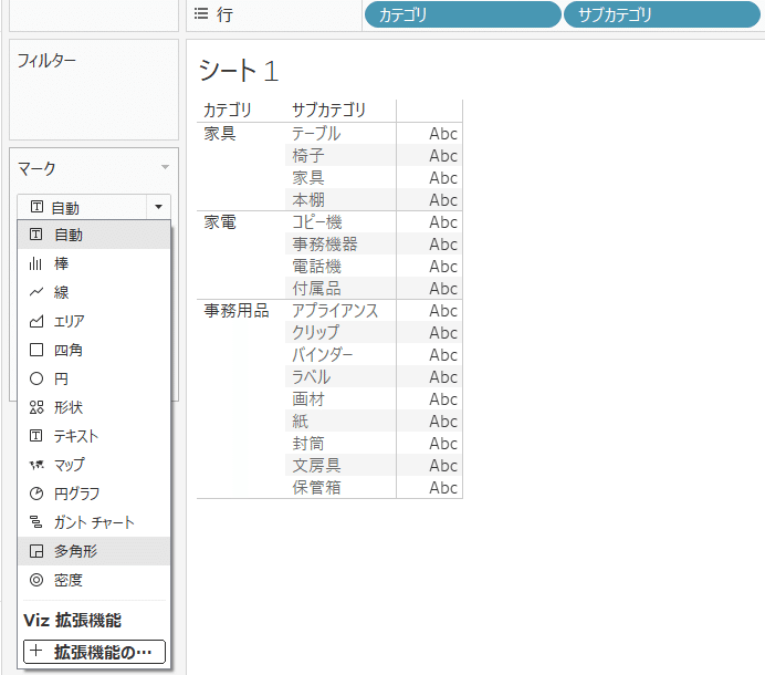 Tableau "Abc"の削除｜POM