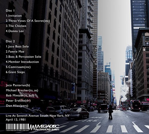 【ジャコ・パストリアス】マイケル・ブレッカーが参加した1981年ライブ！｜Cyberseekers