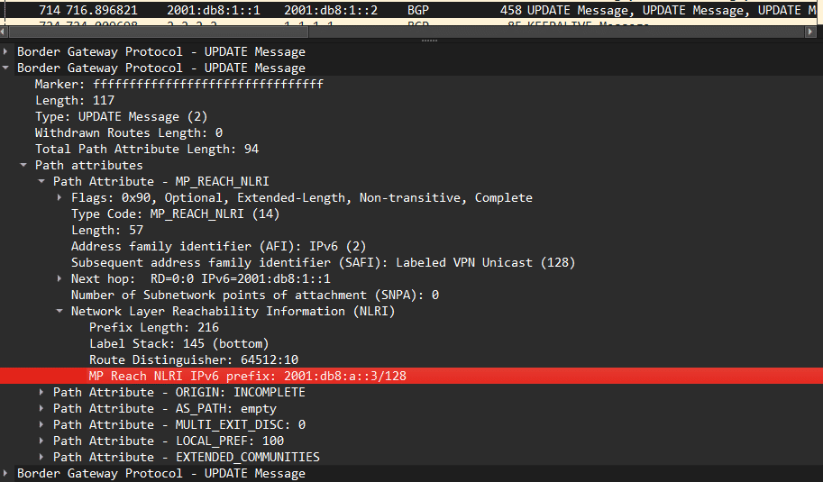 containerlab + FRRoutingでMPLS L3VPN step4｜ya04su