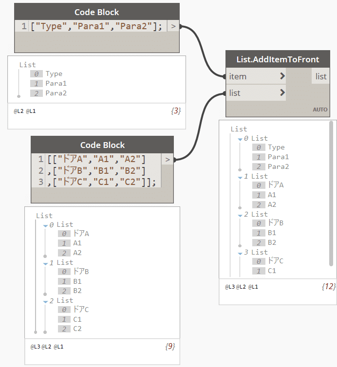 リストの操作｜Dynamo Beginner