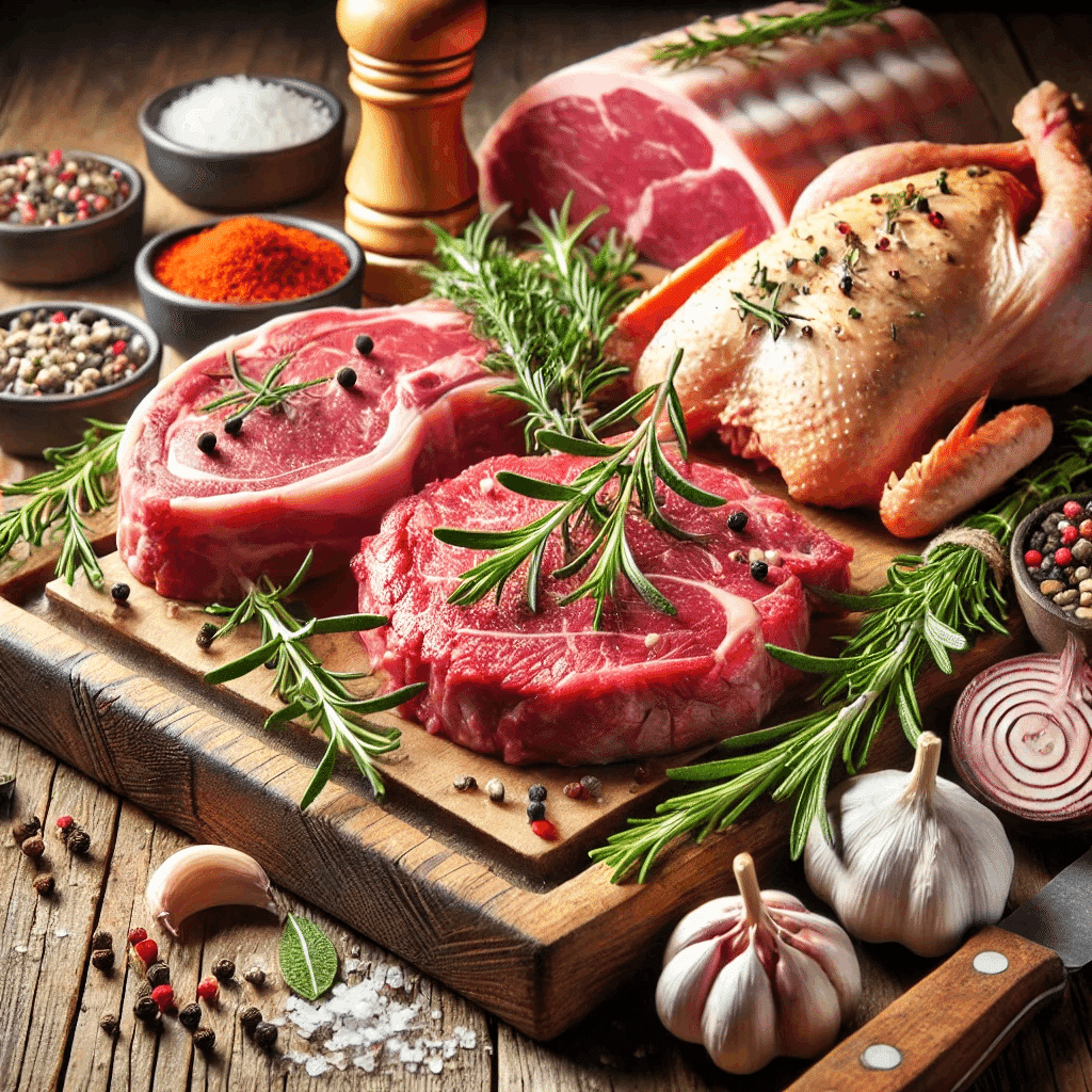 199 （53）】ランダム「肉」画像生成｜自称AI3DCG研究者