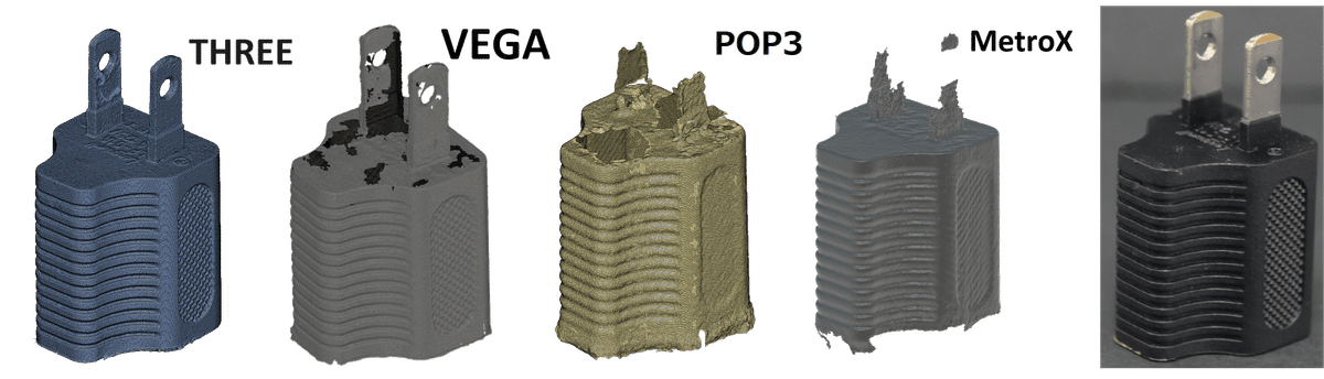 Revopoint MetroX vs POP3 vs Shining3D VEGA vs MAF THREE｜capbolt