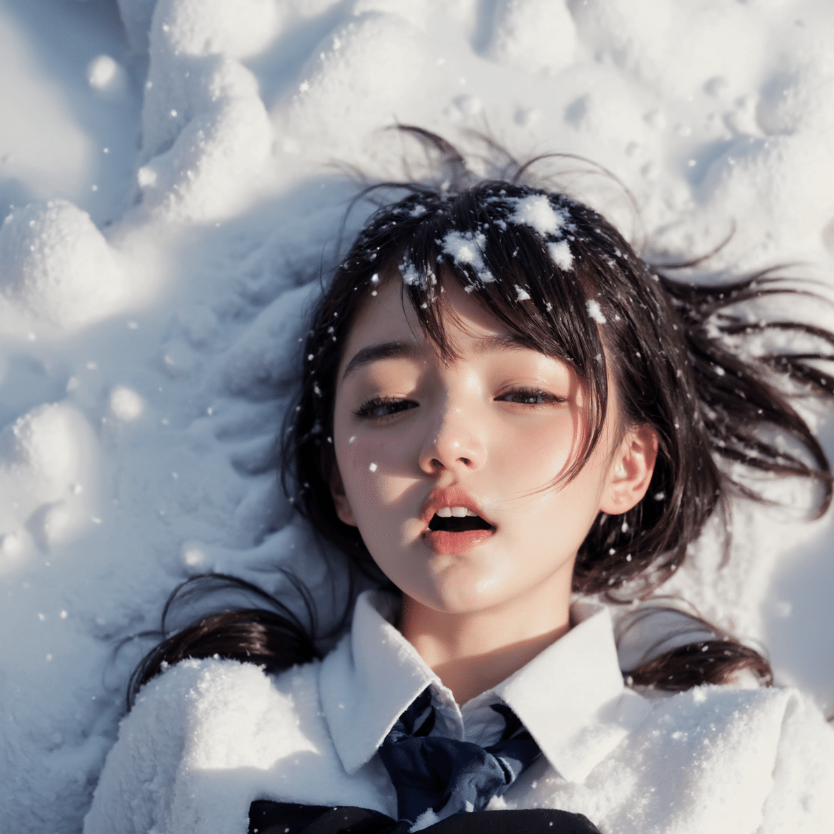 雪の神さま！｜ナオ