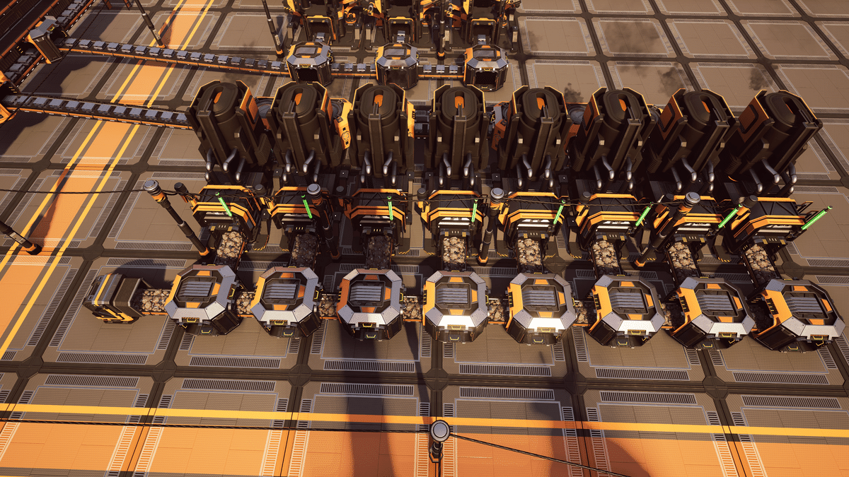 Satisfactory の分岐・合流(Manifold, Balancer, Main bus)｜usagiga