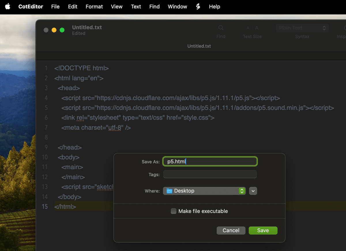 p5js！お手軽プログラミング！｜donguri
