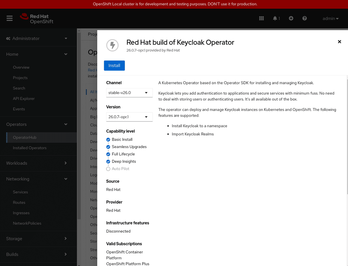OpenShift LocalにKeycloakをインストールしてOpenID Connectを勉強しよう！｜Fusayuki Minamoto