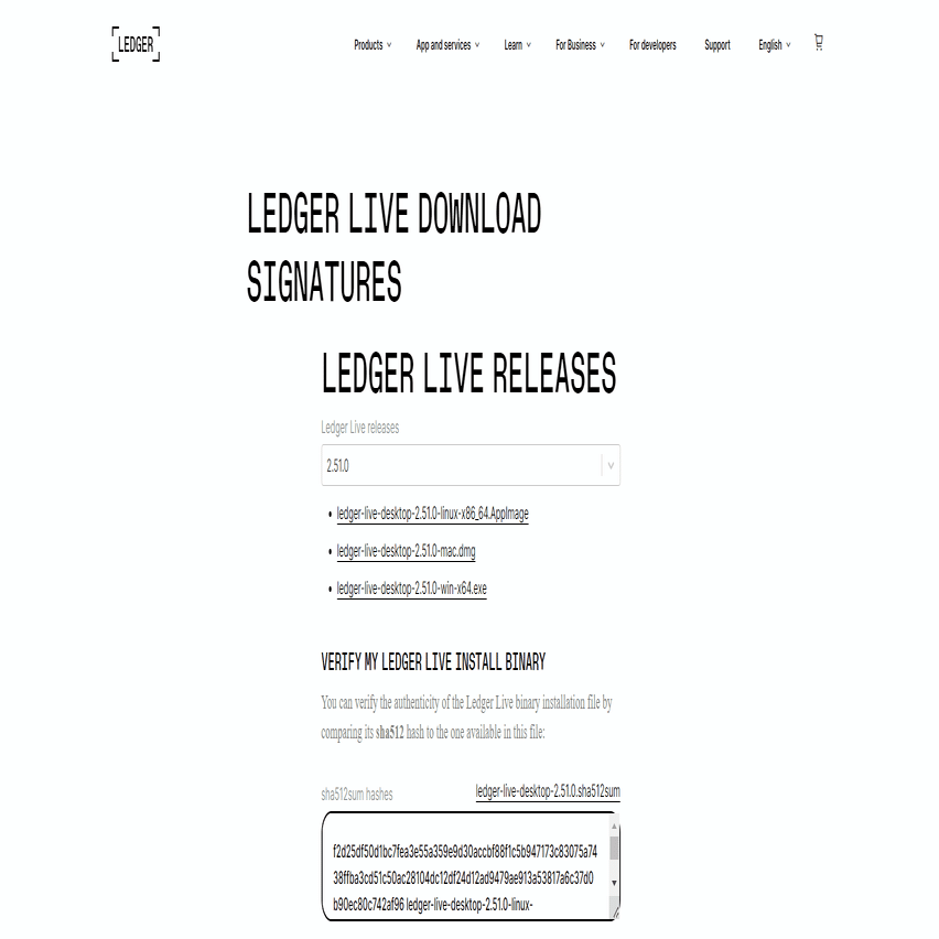 Ledger Liveの旧バージョンへのダウングレード | ledgerfiのブログ