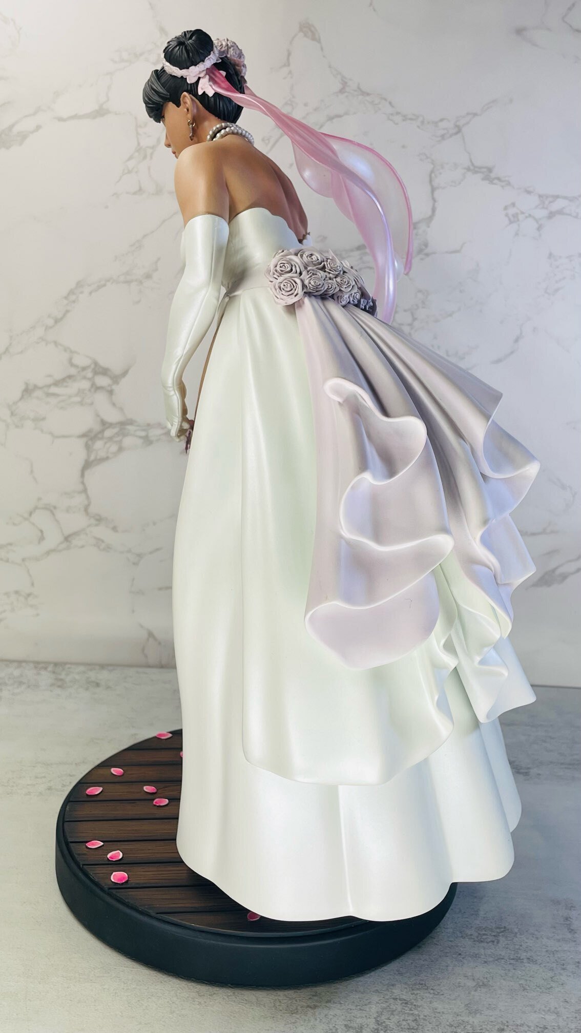 SIDESHOW Wedding Chun-Li(ウェディング 春麗 スタチュー ホワイト)｜葵的 美少女フィギュアの世界