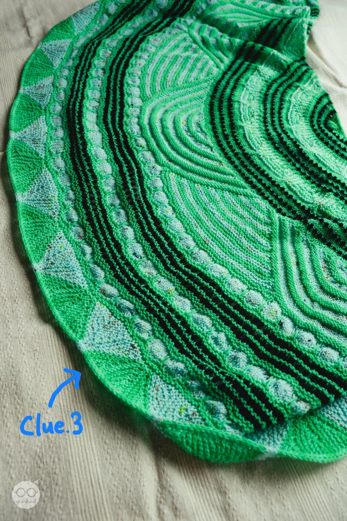 WESTKNITS MKAL 2024 『GO GO DYNAMO!』 ｜ Clue.3&4 【完】｜yoriknit