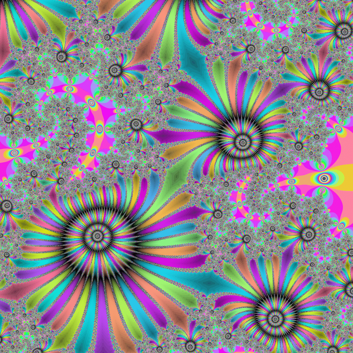 今週のフラクタル69 (c(1/z-1.96/(z+2)))｜108Hassium