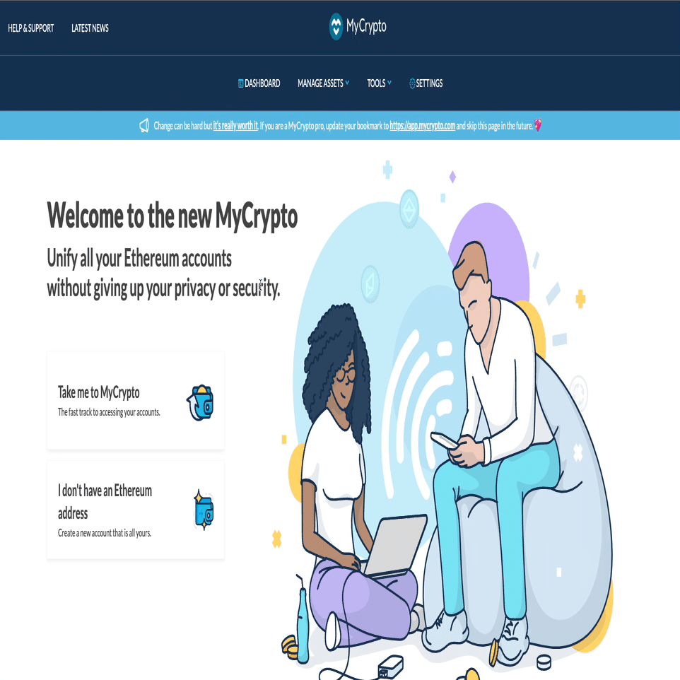 MyCryptoの設定と使用 | ledgerfiのブログ