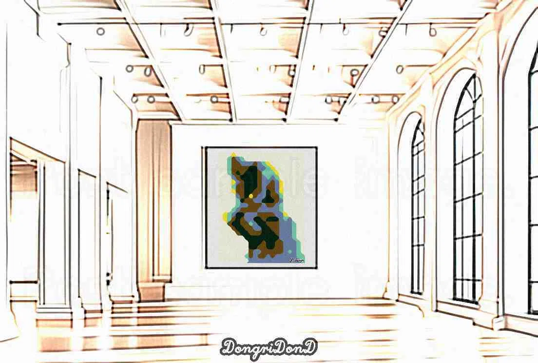 何に見えますか？ 作品展示イメージ [AR-001]｜DongriDonD