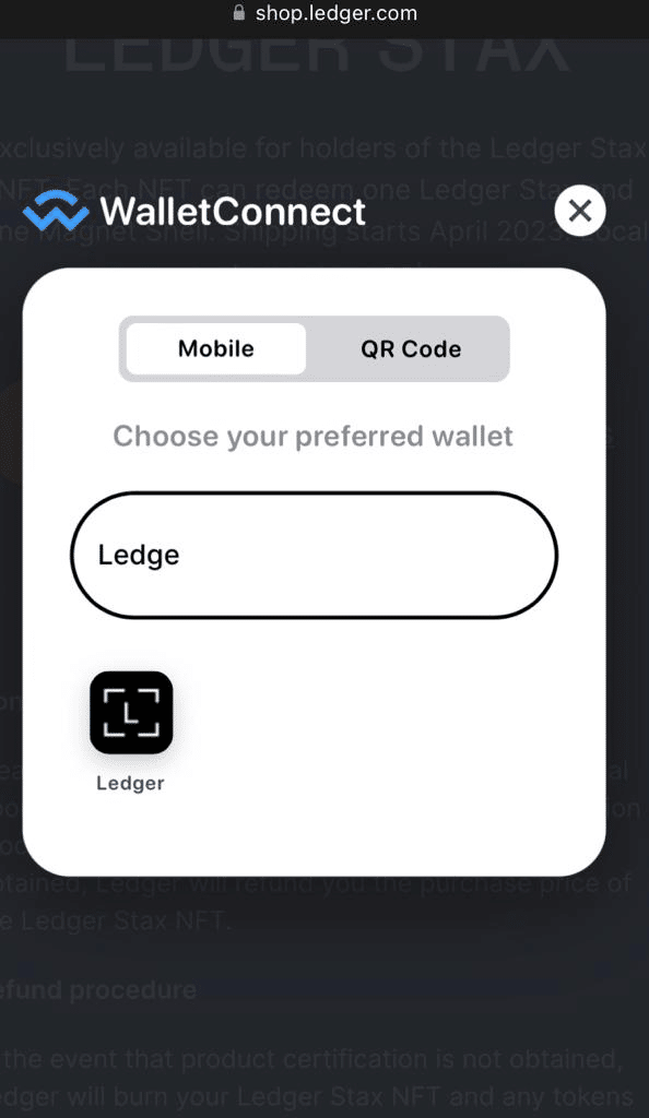 Ledger Stax NFTと引き換えて、Ledger Staxを獲得する方法｜ledgersv