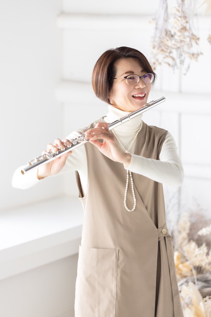 音楽活動用のプロフィール写真を撮影していただきました｜向 由佳 Yuka Mukou | フルート奏者（準備中）