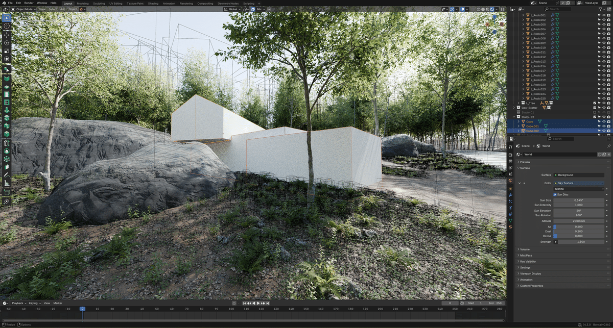 建築設計の中でBlenderをどう活かすか｜堀江優太｜Yuta Horie