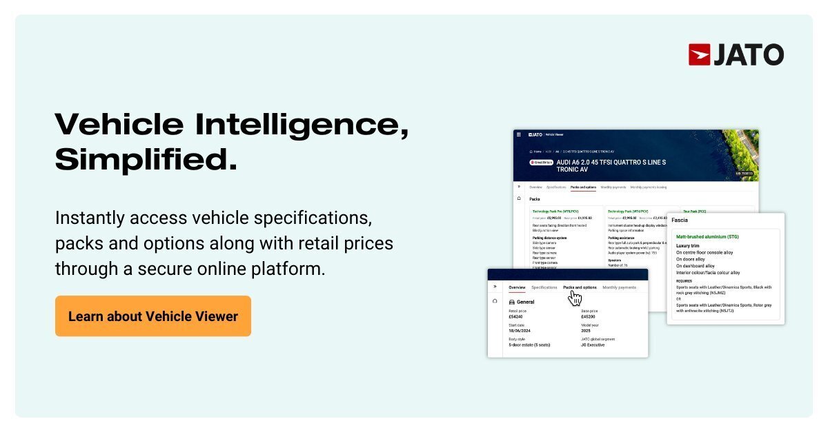 Vehicle Viewer – now with options | Jato Dynamics｜chaitanya Kanna