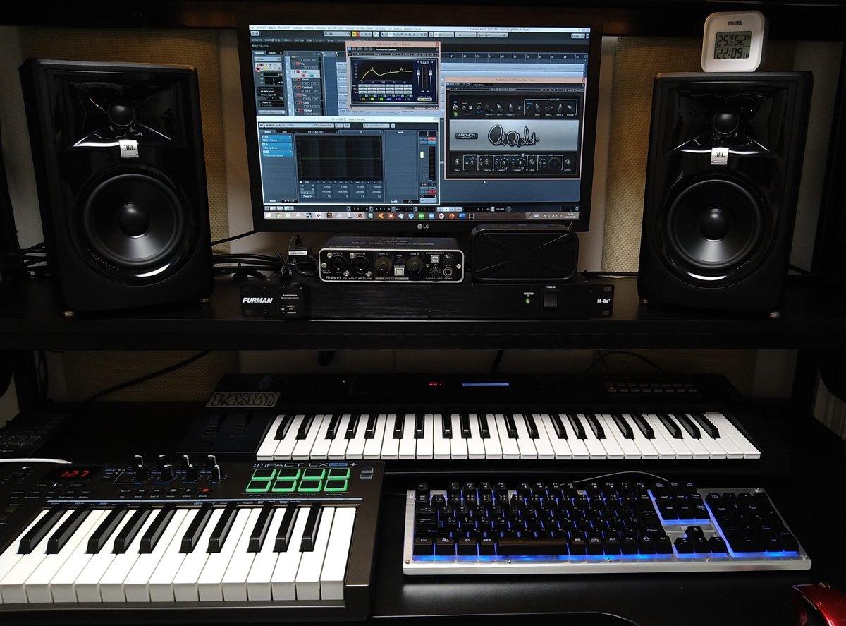 「DTMerの机bot」運営者自身のDTM環境紹介（超詳細）｜Taiga