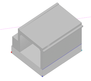 TREND CORE 3Dモデルデータ作成（ボックスカルバート一体型橋台）｜沖山達哉＠CRAFTCOM株式会社 代表取締役