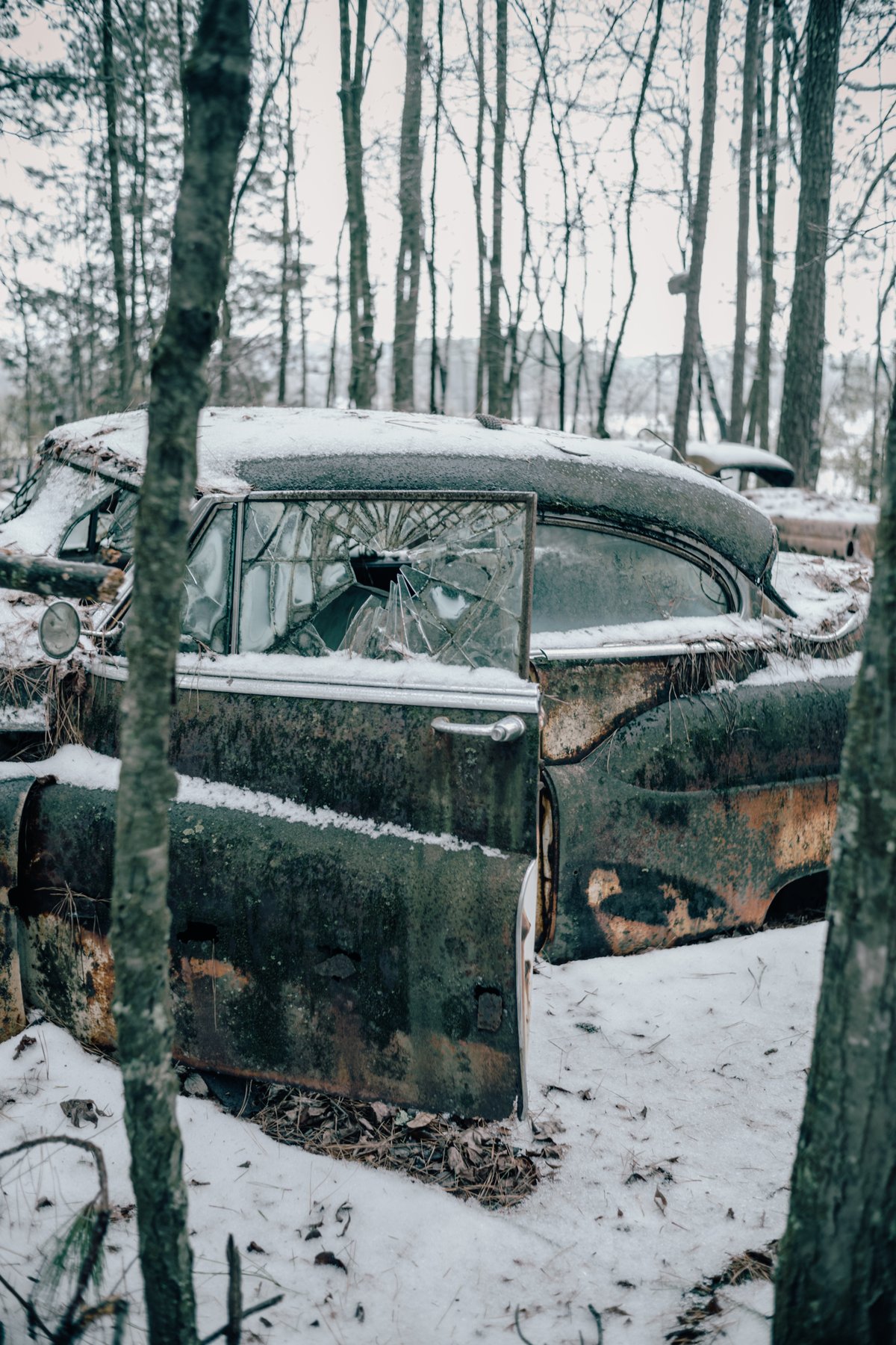 雪のOld Car City - 1｜MOJA MOJA