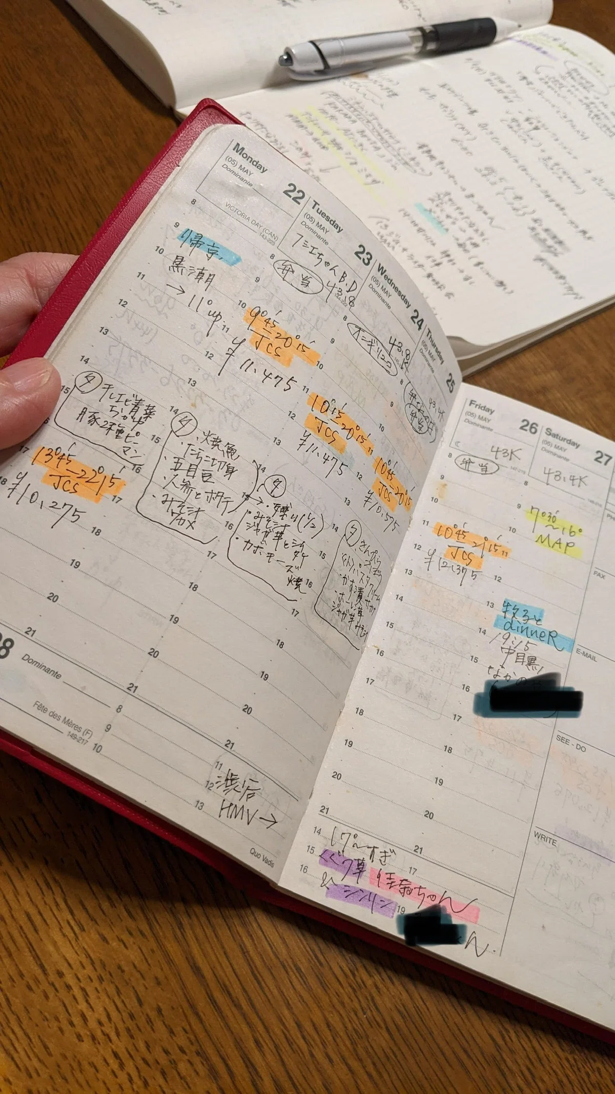26歳のわたしの手帳を振り返る｜Asako Yamada（山田 麻子）