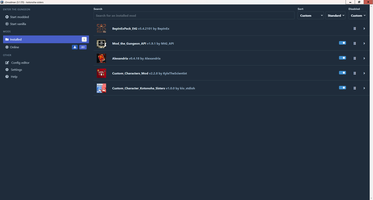 Enter the Gungeon MOD導入方法![r2modman]｜kio