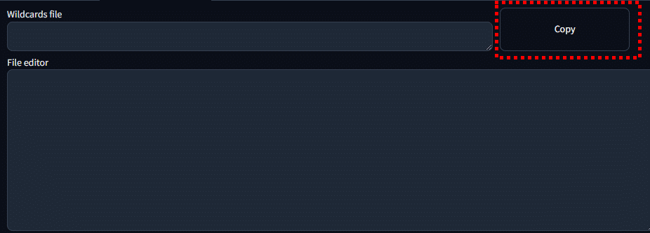 【無料】dynamic-prompts改良し、ワイルドカードファイルを簡単にコピーするボタン追加する方法｜nobin@noteで生活している人