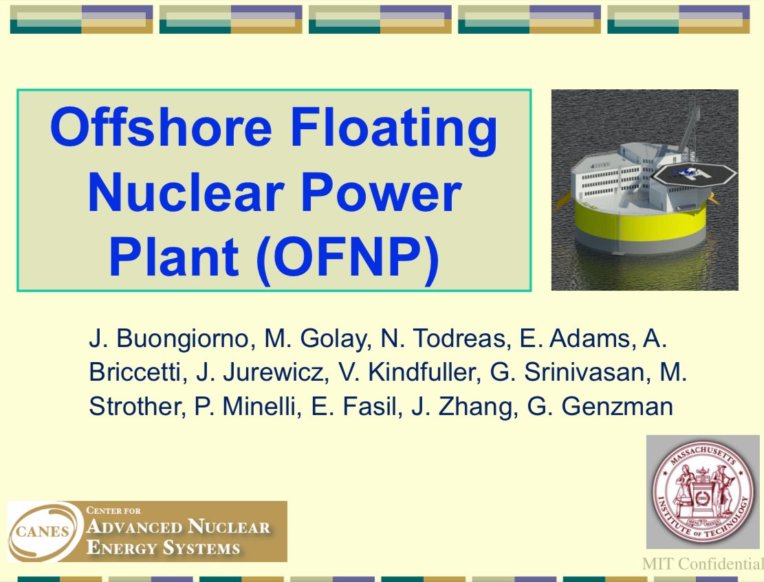 洋上浮体式原子力発電所（OFNP）――未来のエネルギー革命｜武富正人：東京⇄シリコンバレーを結ぶAIとマーケティングの革新アーキテクト